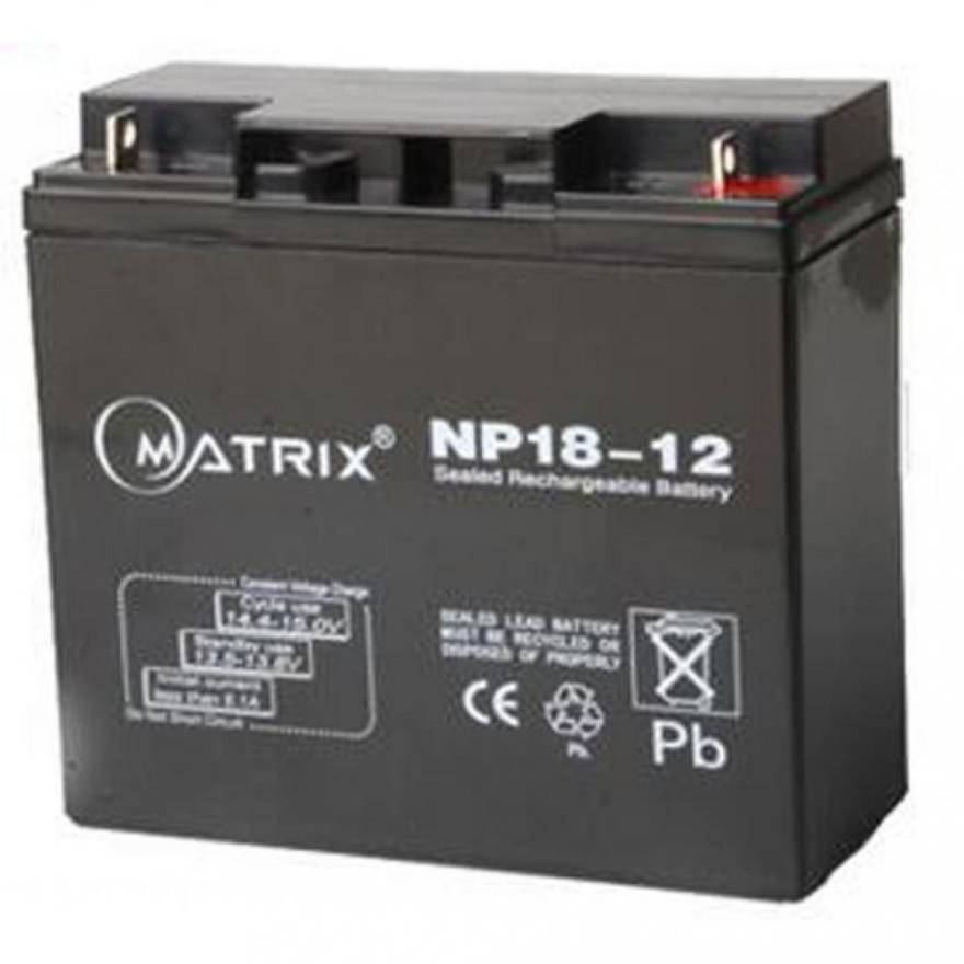 Matrix (NP18-12) 12V 18Ah, 12В 18Ач АКБ низкие цены, доставка вся ...