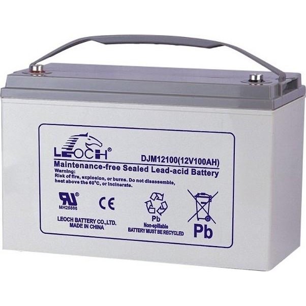 LEOCH DJM12-100 (DJM 12-100) 12V 100Ah, 12В 100Ач АКБ низкие цены ...